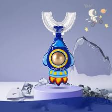 360 Degree U-shaped Child Toothbrush - Astronaut - FunAbility
